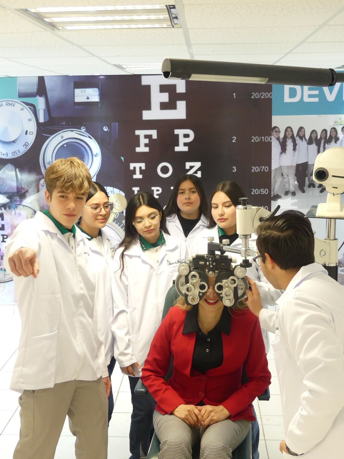 Inauguran laboratorio de optometría en el Conalep Plantel Chihuahua I ...