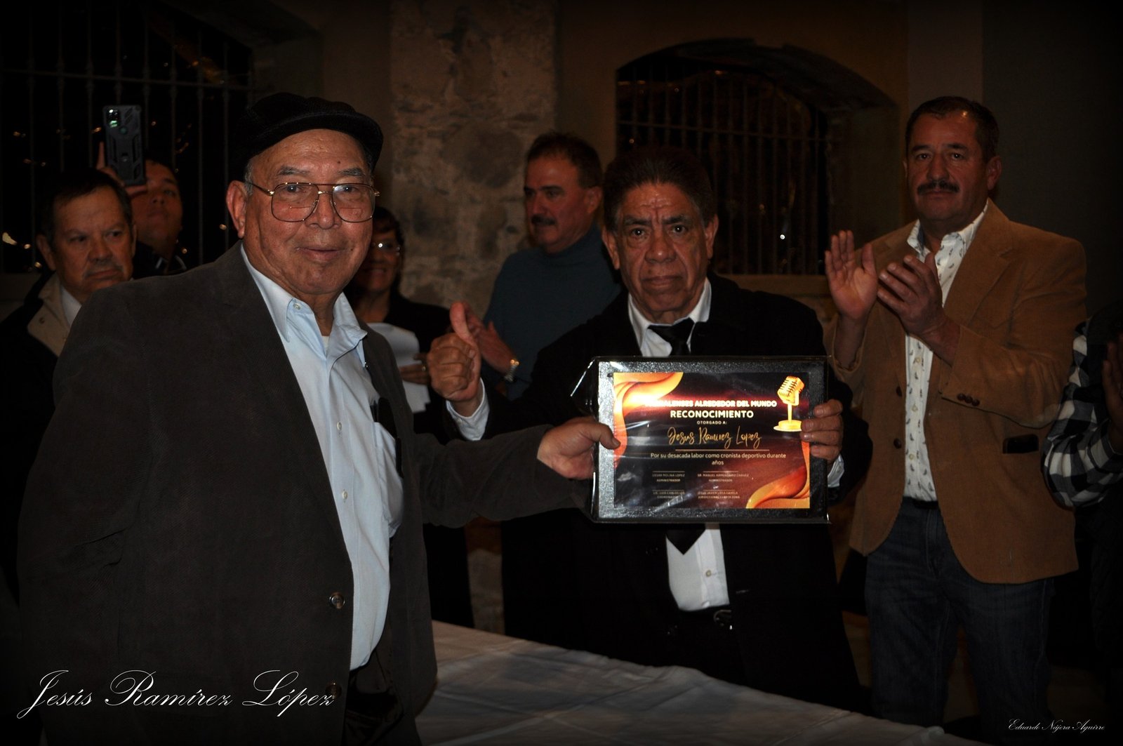 Reconocen trayectoria del cronista deportivo Jesús Ramírez López ...