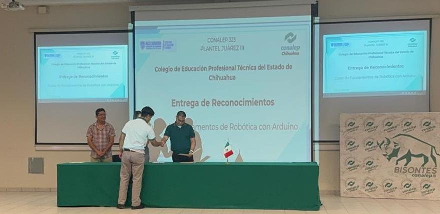 Reconoce Conalep Juárez III a participantes del Curso de Robótica con ...