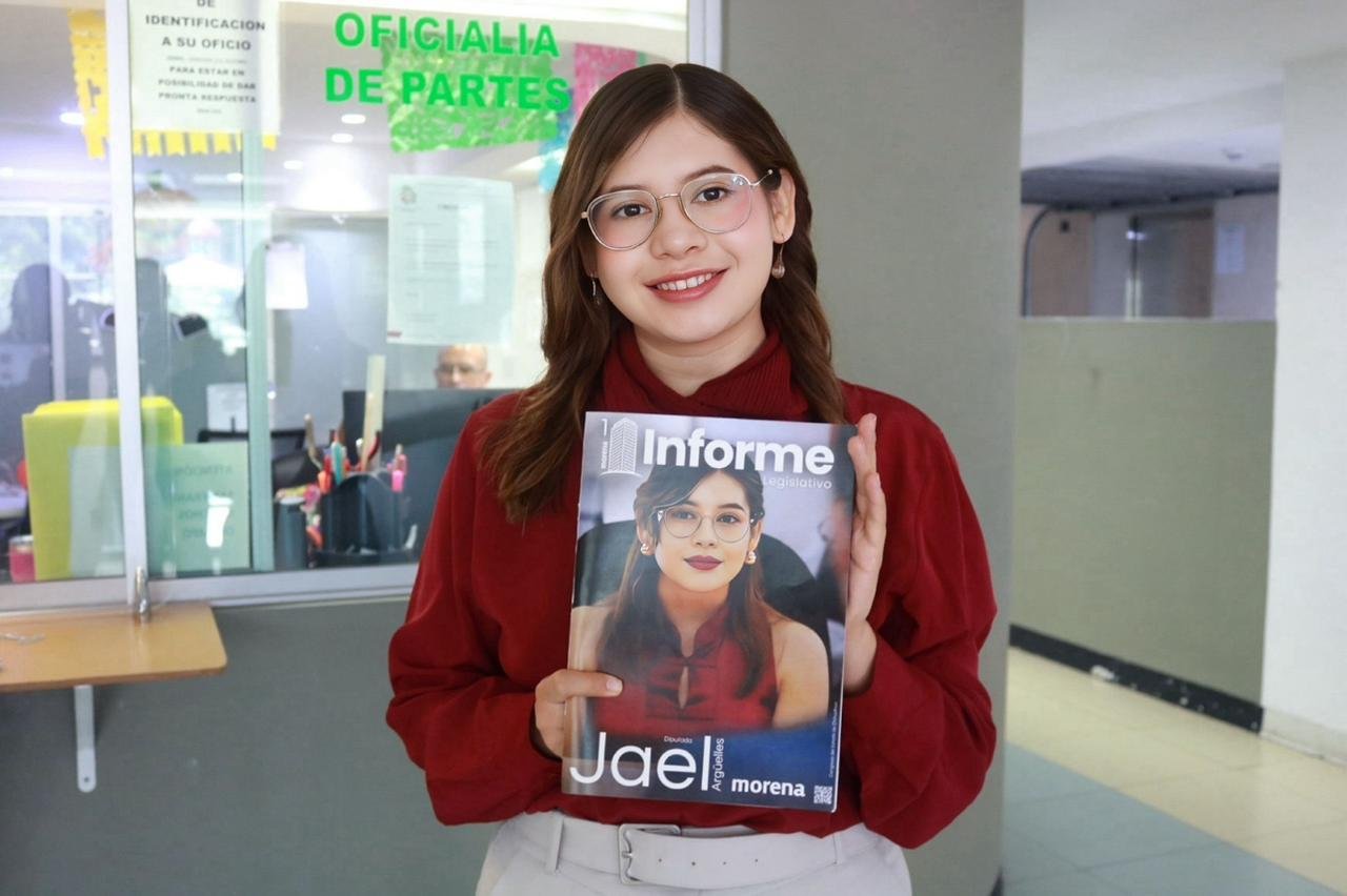 Presentó Jael Argüelles su primer informe de trabajo en el congreso ...